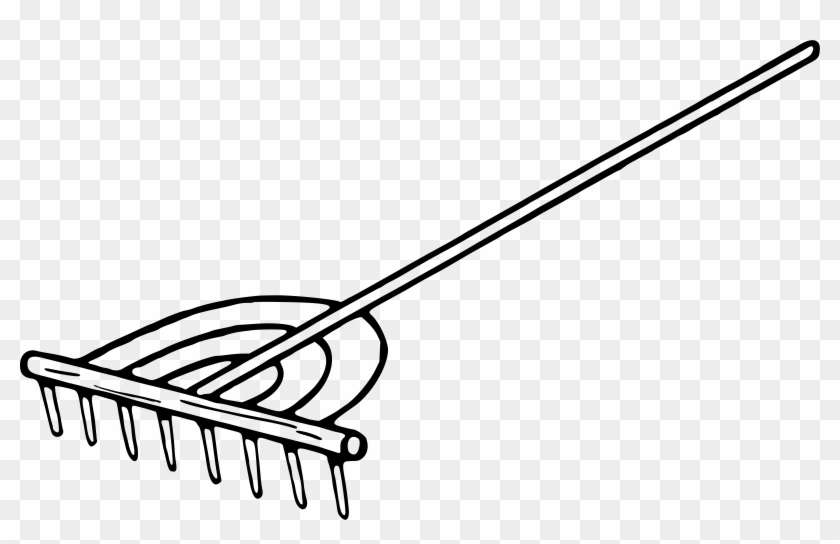 Rake 2 - Clip Art Of Rake - Full Size PNG Clipart Images Download