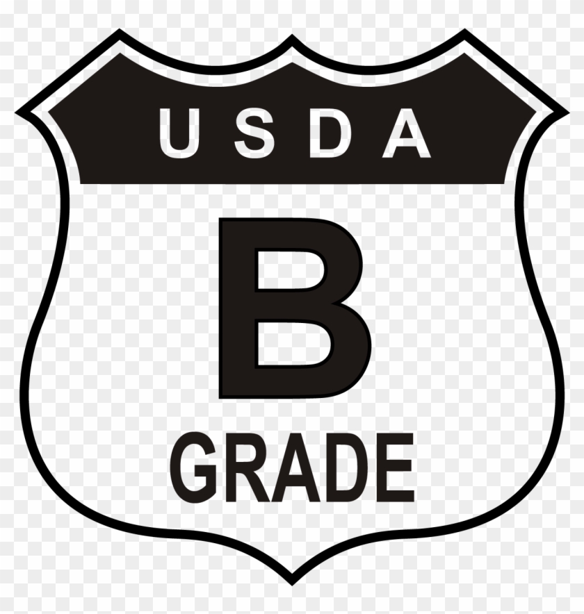 Egg Grading Shields - Usda Chicken Grade B - Full Size PNG Clipart ...