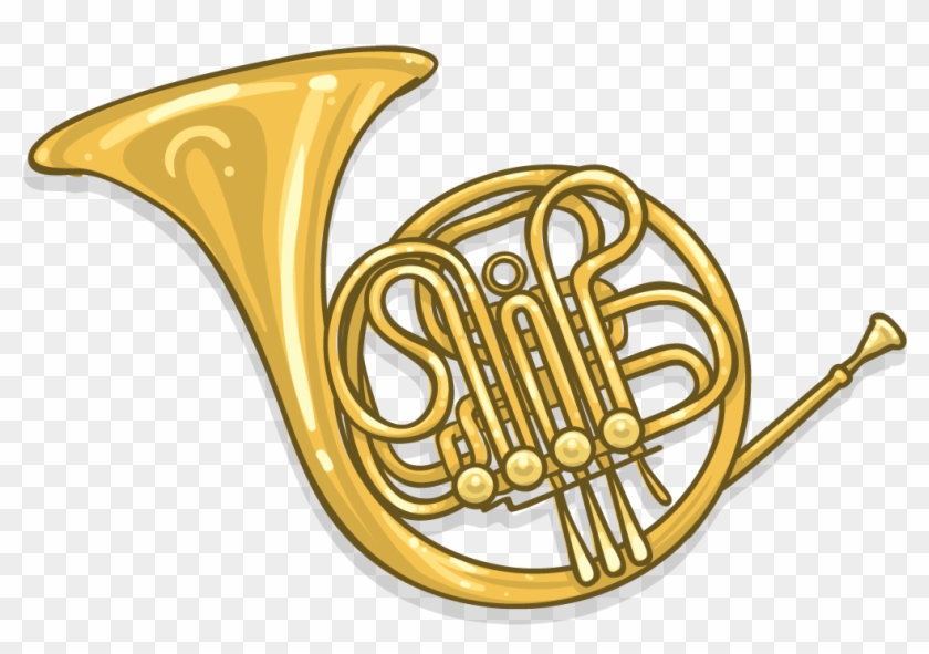 French Horn Clipart