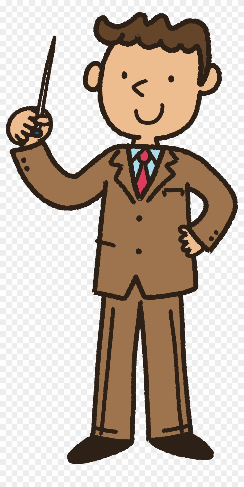 Clipart - Clip Art Male Teacher - Full Size PNG Clipart Images Download