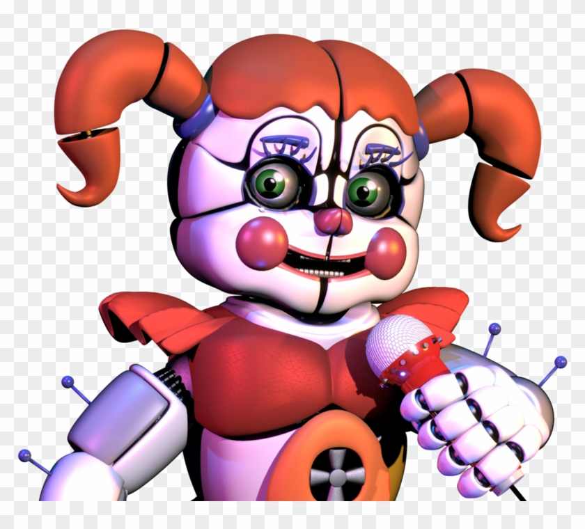 Circus Baby V4 By Cosmicrenders64 - Art - Full Size PNG Clipart Images ...
