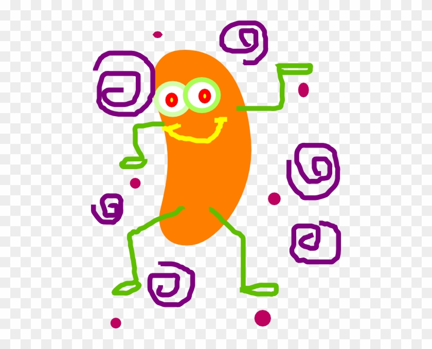 Orange Jelly Bean Clip Art - Dancing Jelly Beans Gif - Full Size PNG ...