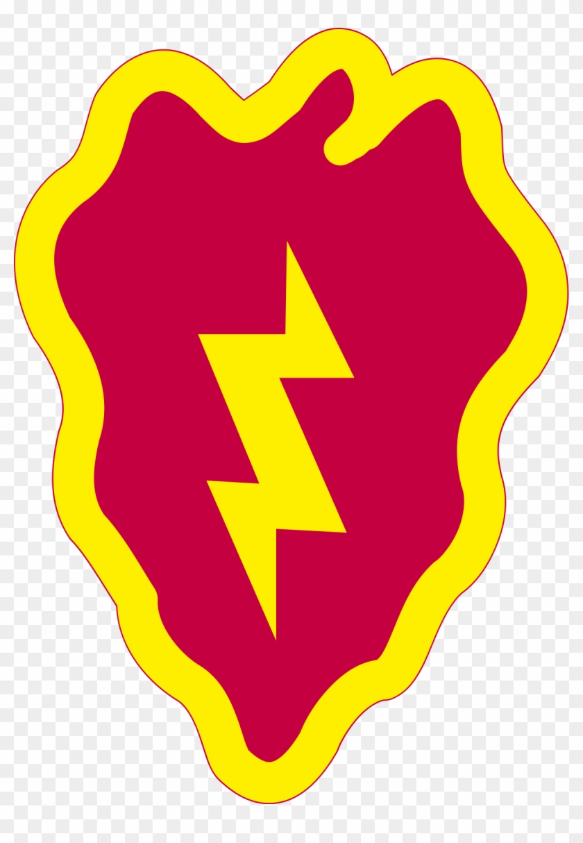 25th Infantry Division Patch - Full Size PNG Clipart Images Download