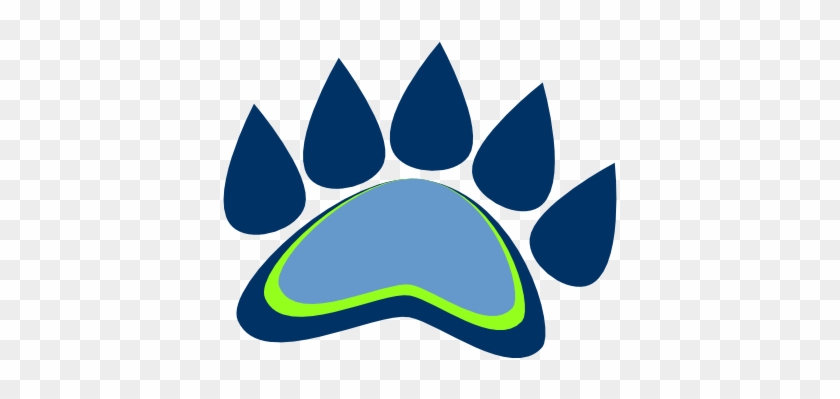 How To Draw Bear Paws - Bear Paw Cartoon Png - Full Size PNG Clipart ...