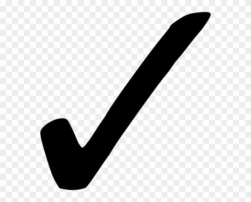 Black Check Mark Png Free Transparent PNG Clipart Images Download
