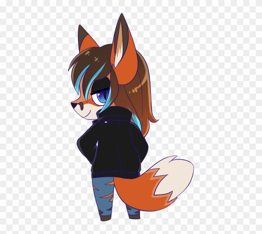 Punk Fox Attitude - Cartoon - Free Transparent PNG Clipart Images Download