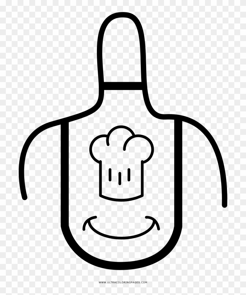 Bib Coloring Page - Drawing - Full Size PNG Clipart Images Download