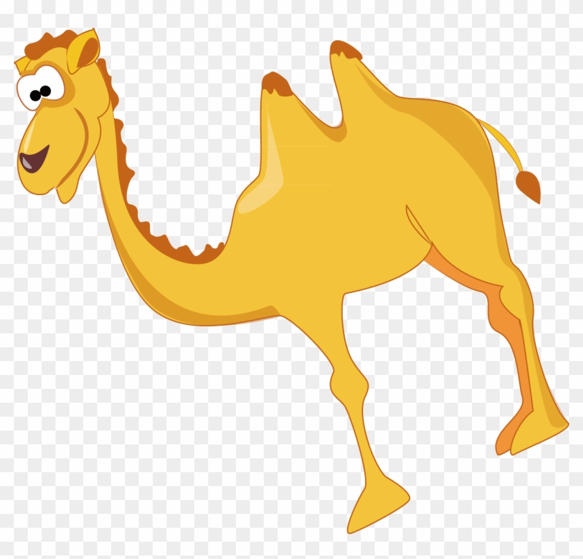 Dromedary Yellow Clip Art - Design - Free Transparent PNG Clipart ...