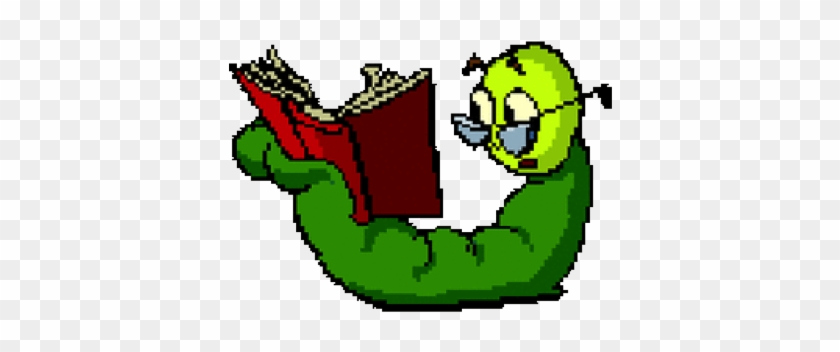 Reading And Phonics - Book Worm Animated Gif - Full Size PNG Clipart ...