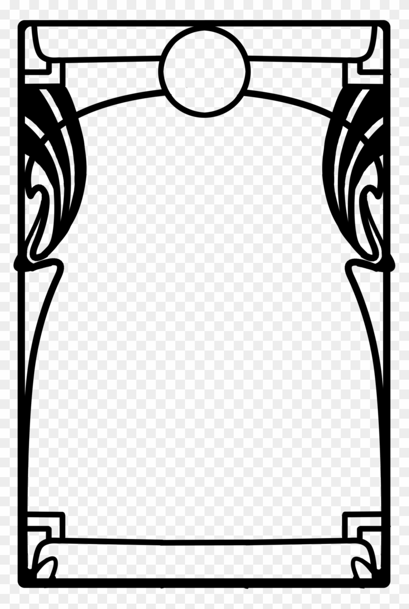 Art Deco Png Frame - Full Size PNG Clipart Images Download