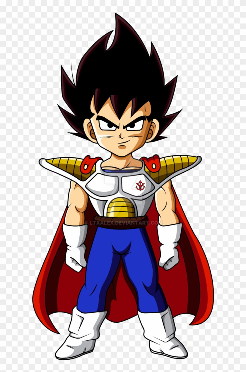 Old Work Of Kid Vegeta With His Armor Of Prince Saiyans - Kid Vegeta ...