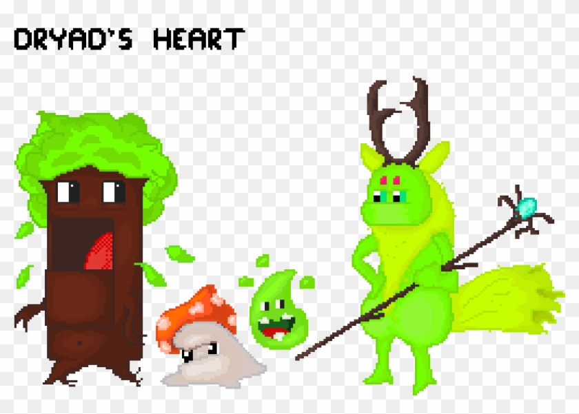 Dryad's Heart - Cartoon - Free Transparent PNG Clipart Images Download