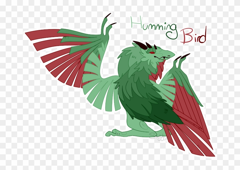 Hummingbird Dragon Flatsale Auction By Shujuju - Cartoon - Free ...
