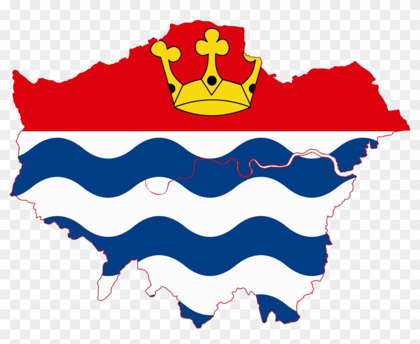 Flag Map Of Greater London - Greater London Map Png - Full Size PNG ...