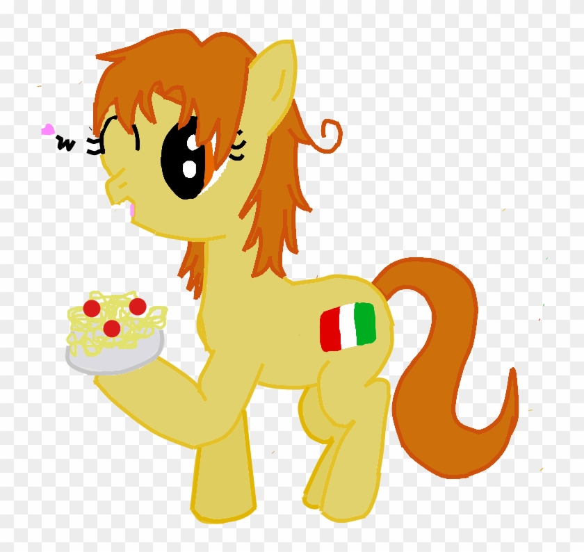 Italy Pony By Animewitch920 - Cartoon - Free Transparent PNG Clipart ...