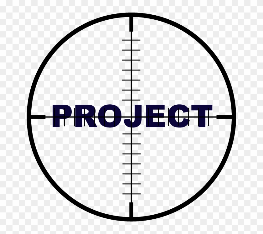 Reticle Scope Telescopic Sight Project Clip Art - Project Scope Png ...