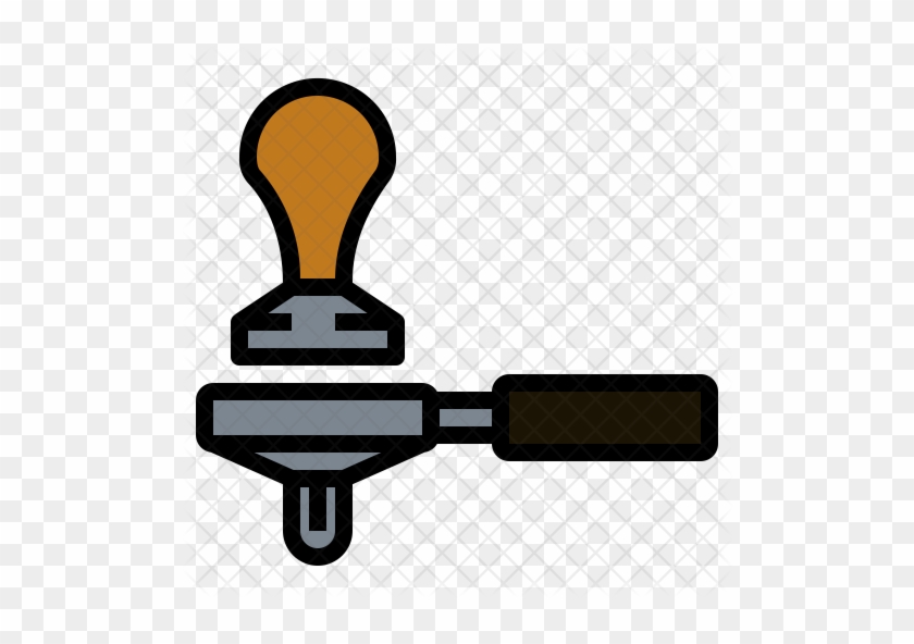 Portafilter Tamper Icon - Portafilter Tamper Icon - Free Transparent ...