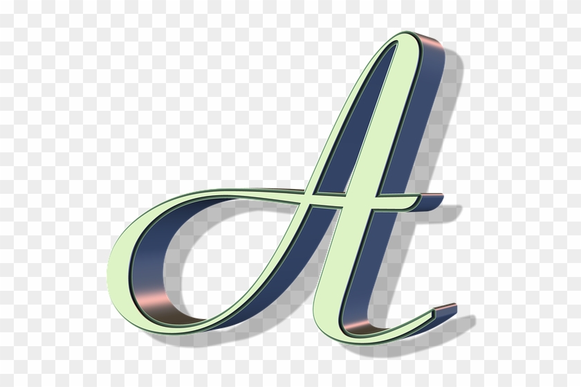 Fancy Letter A Calligraphy Fancy Alphabet Letter Fancy - Graphics ...