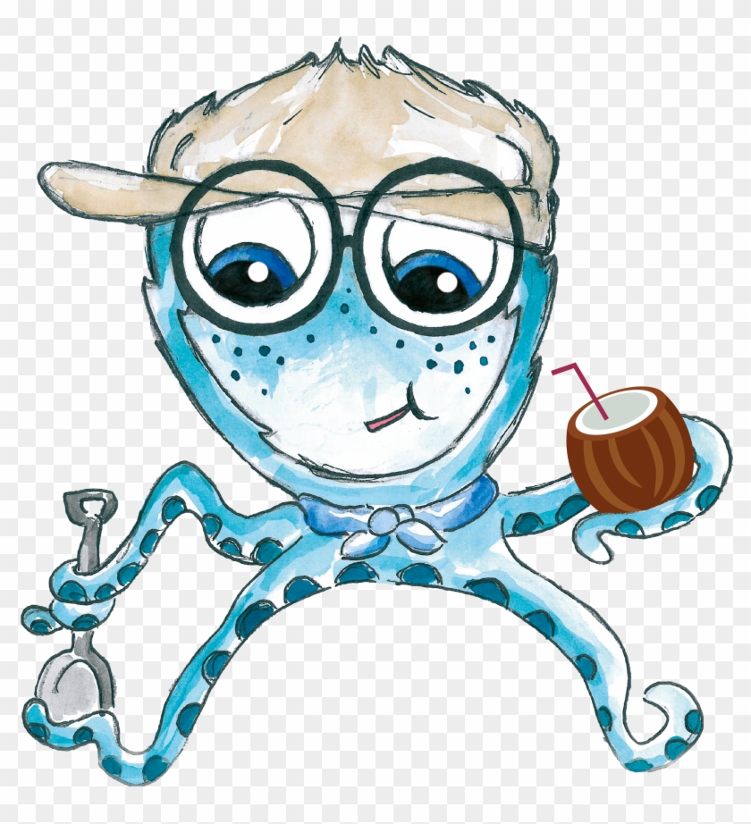 Ollie The Octopus - Cartoon - Full Size PNG Clipart Images Download