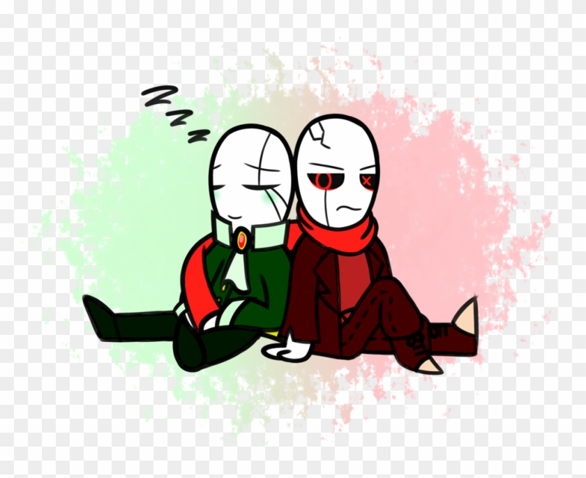 Smol Blind Gaster And Fell Blind Gaster X Fell Gaster Full Size Png Clipart Images Download