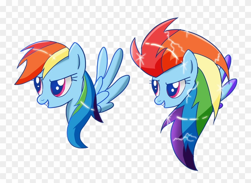 Ii Art, Rainbow Dash, Rainbow Power, Rainbow Power - Cartoon - Full ...