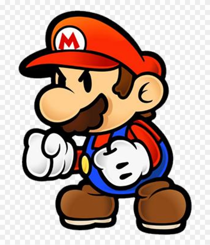 New Super Mario Bros - Paper Mario Angry - Full Size PNG Clipart Images ...
