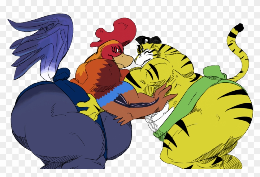Rooster Vs Tiger - Tiger - Full Size PNG Clipart Images Download