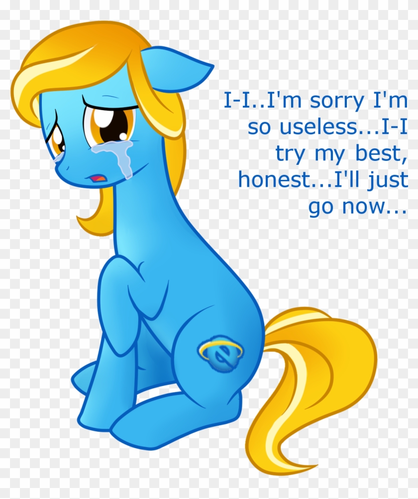 Aww Poor Ie Pony My Little Pony Friendship - Cartoon - Free Transparent ...