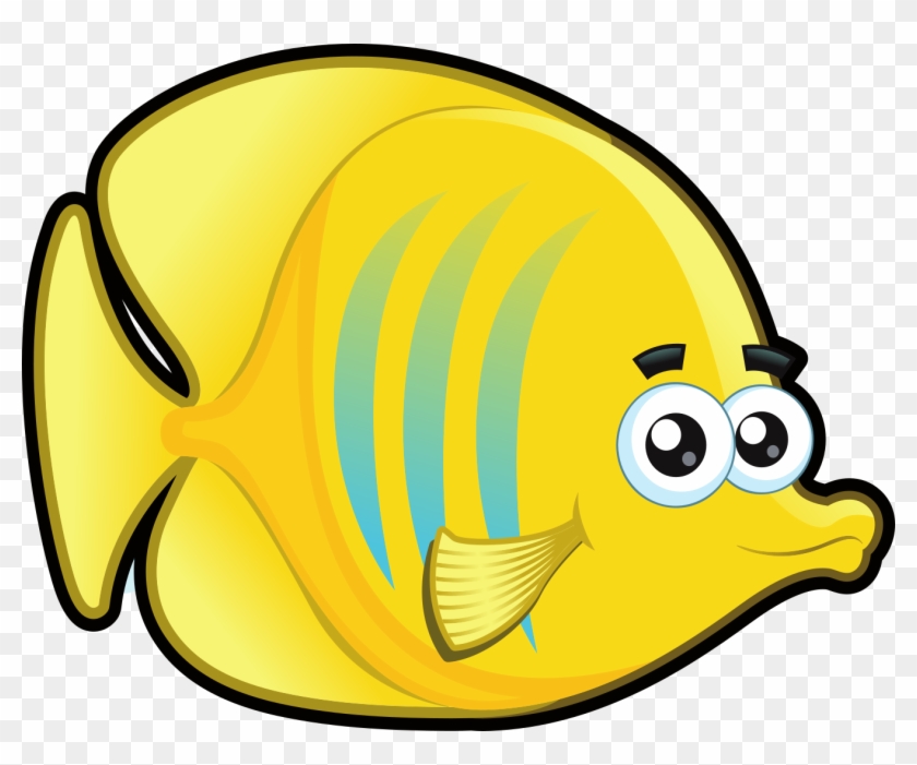 Fish - Yellow - Free Transparent PNG Clipart Images Download