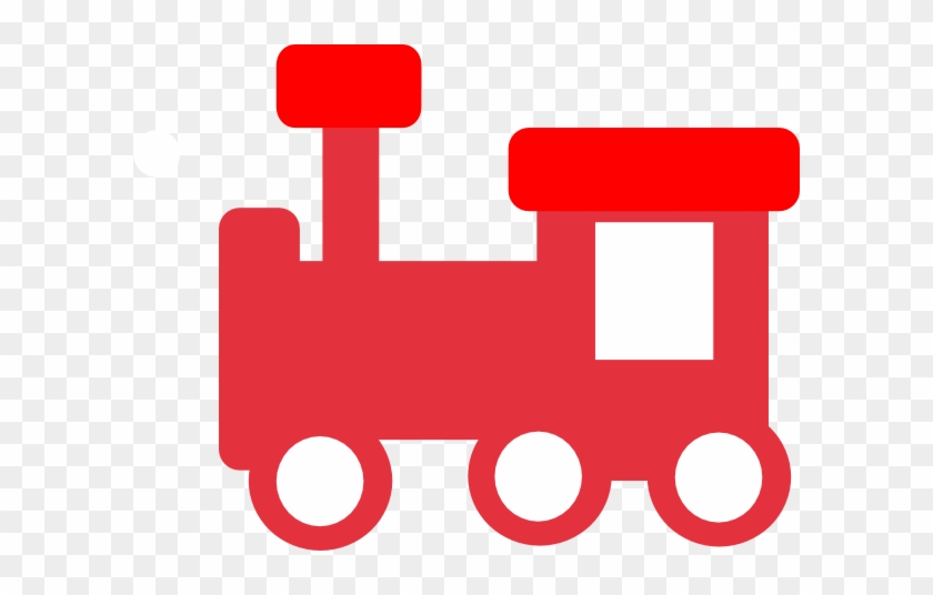 Red Train Mutted Clip Art At Clker - Red Clip Art - Full Size PNG ...