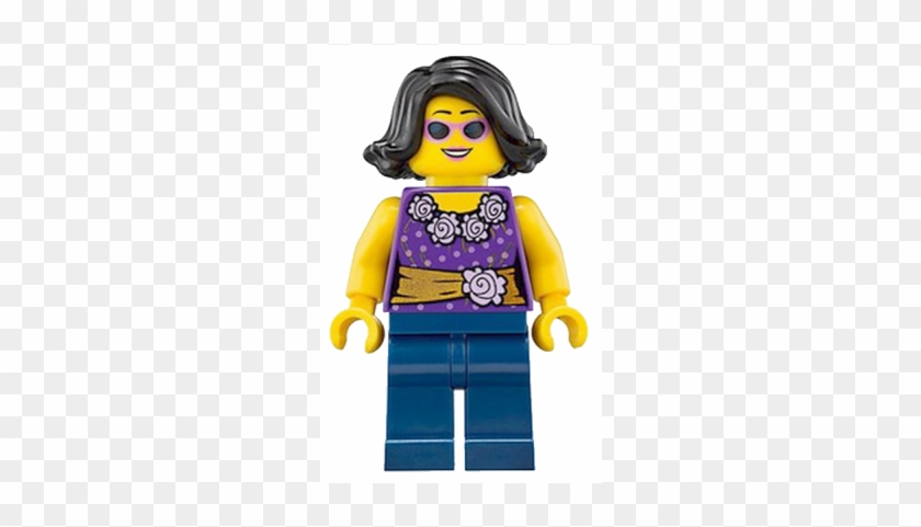 Lego Torso X 1 Female Blouse With Gold Sash And Flowers - Free ...