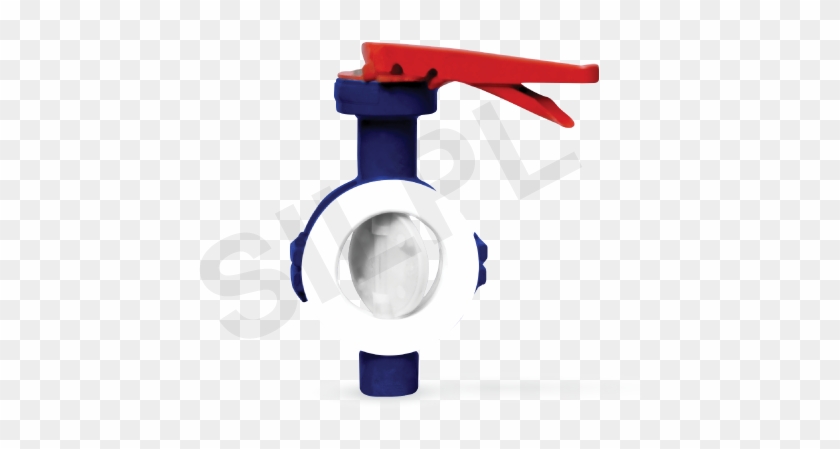 Lined Butterfly Valve Lever Type - Industry - Full Size PNG Clipart ...
