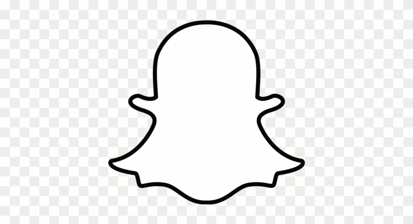 Black Snapchat Logo Png - Full Size PNG Clipart Images Download