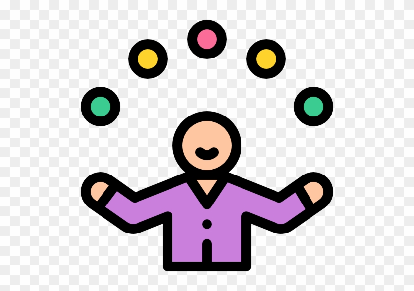 Juggler Free Icon - Juggling - Full Size PNG Clipart Images Download
