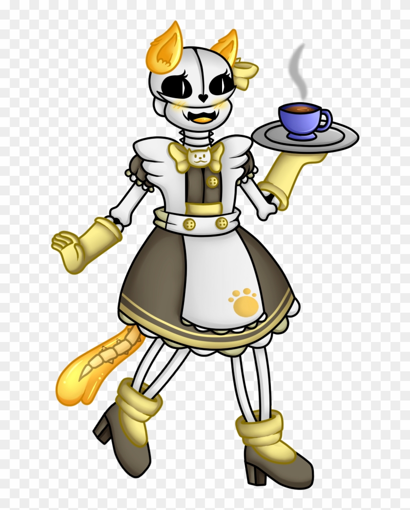 Here's Your Coffee Nyaah - Cartoon - Free Transparent PNG Clipart ...