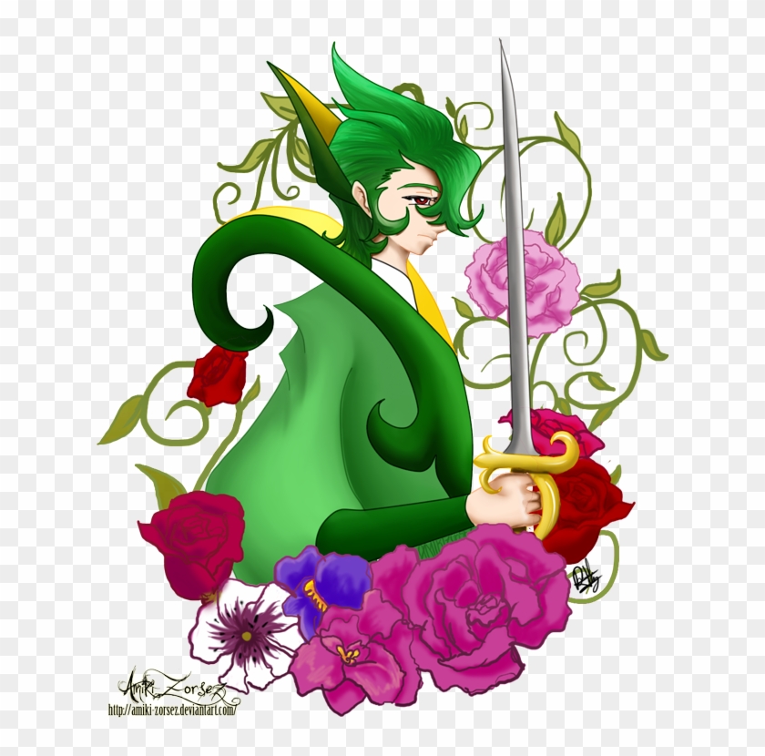 Nature Prince Warrior By Amiki-zorsez - Cartoon - Free Transparent PNG ...