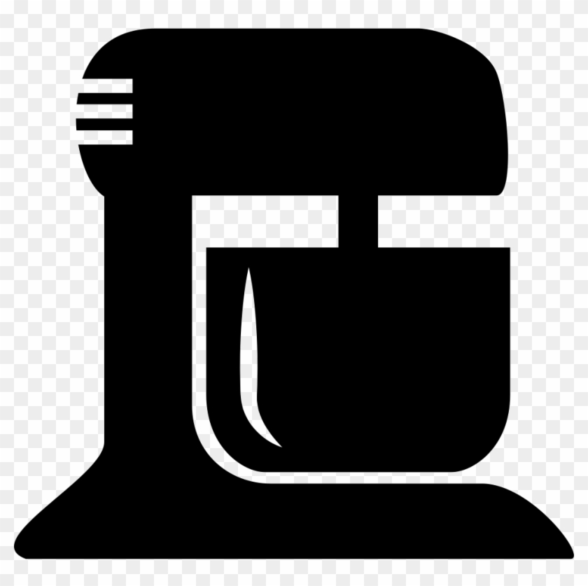 Mixer Kitchen Tool Side View Comments - Mixing Machine Icon - Full Size ...