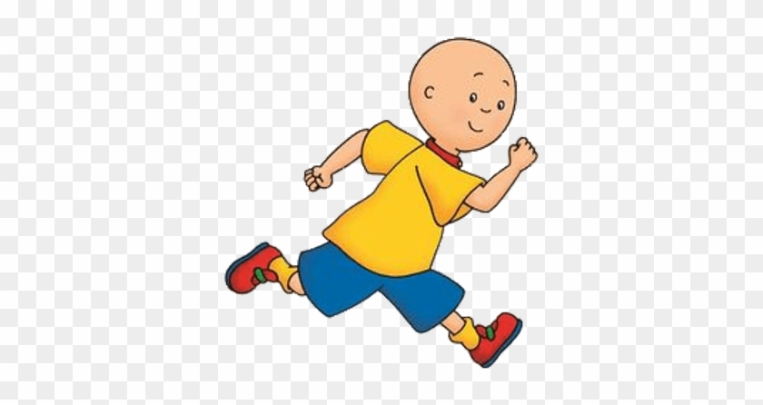 Caillou Running - Caillou Transparent Background - Full Size PNG ...