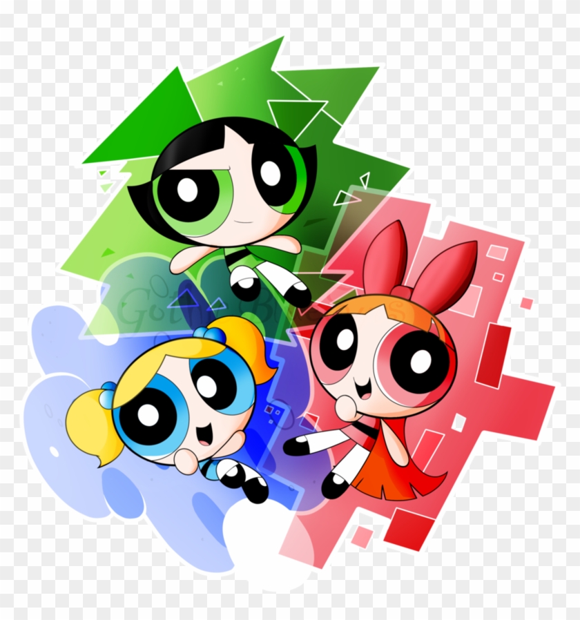 Sister Trio By Gothicblueeyes - Cartoon - Free Transparent PNG Clipart ...