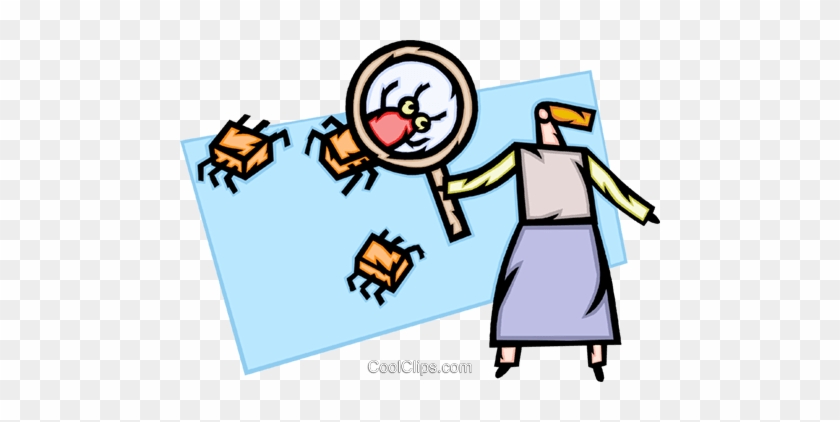 Computer Viruses Royalty Free Vector Clip Art Illustration - Computer ...