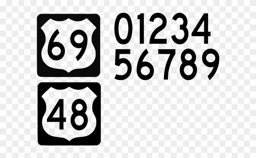 How To Set Use Us Highway Sign Svg Vector - Us Highway Sign - Full Size ...