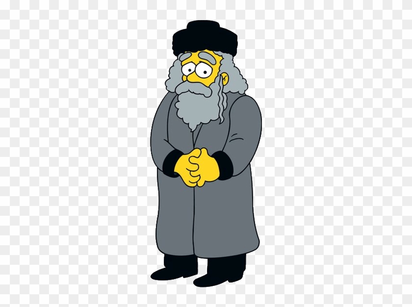 Rabbi Hyman Krustofsky - Krusty The Clown Dad - Full Size PNG Clipart ...
