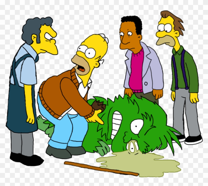 Homer Killed The Grumple By Catfan180 - The Grumple - Free Transparent ...