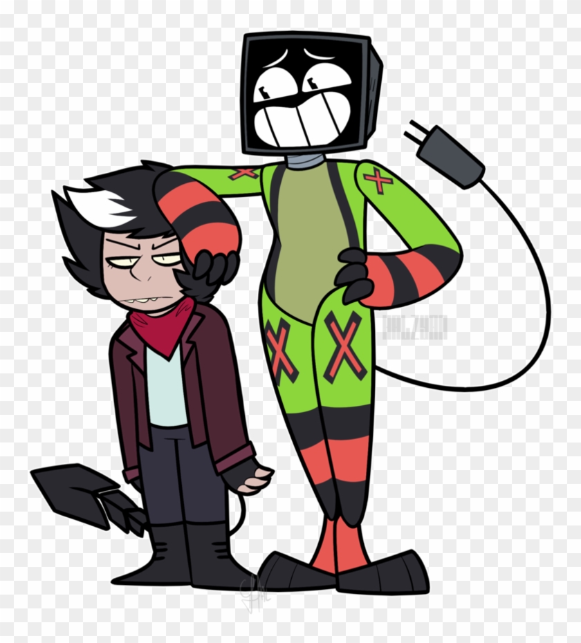 Smol N Tol By Halzyan - Cartoon - Free Transparent PNG Clipart Images ...