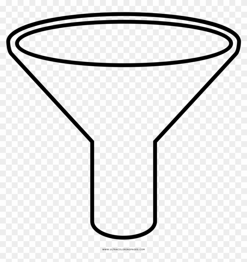 Funnel Drawing Coloring Book Line Art - Funnel Drawing Coloring Book ...