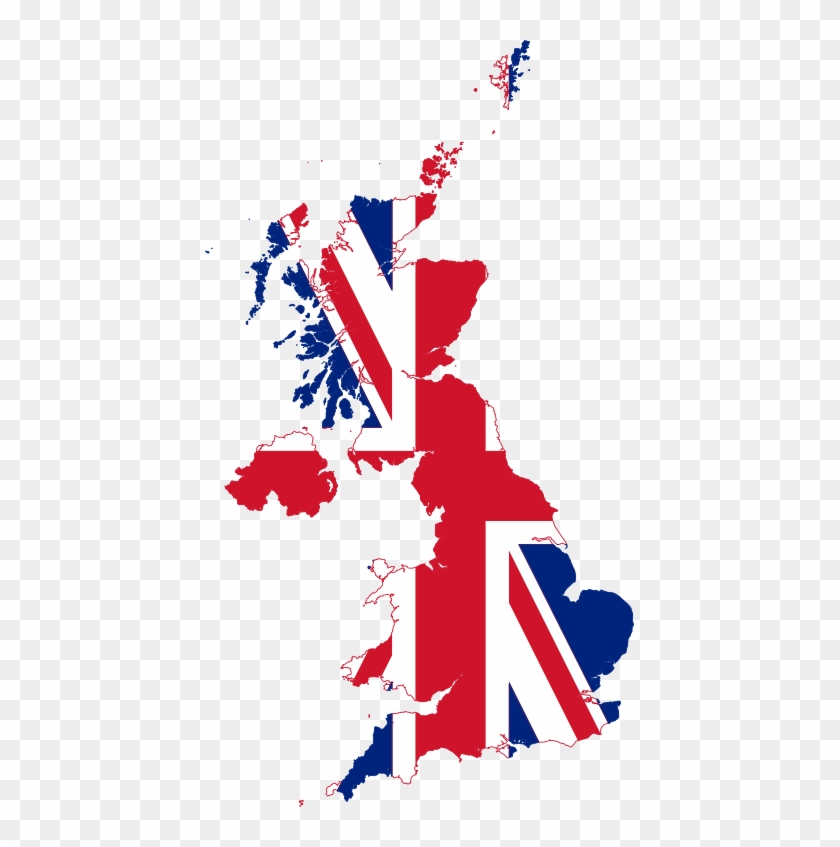 Map Of Uk And Usa - Full Size PNG Clipart Images Download