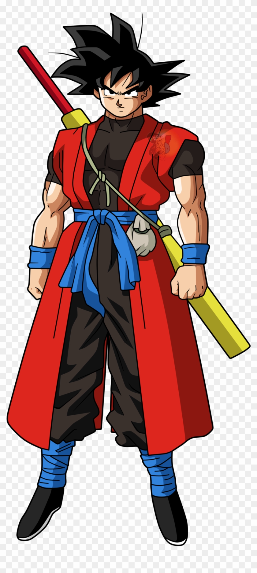 Dragon Ball Clipart Goku Normal - Dragon Ball Heroes Goku Xeno - Full ...