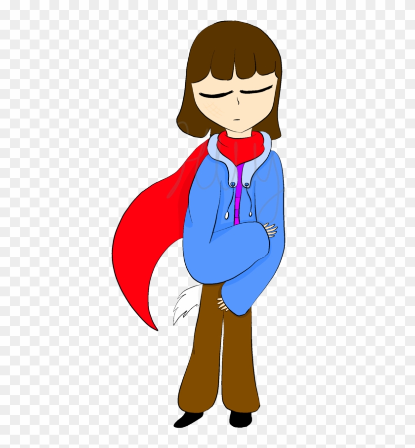 Shy Fusion Frisk By Hatewjelly - Cartoon - Free Transparent PNG Clipart ...