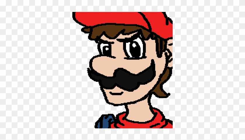 Awkward Mario - Cartoon - Full Size PNG Clipart Images Download