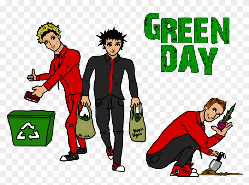 Going Green Day - Cartoon - Free Transparent PNG Clipart Images Download